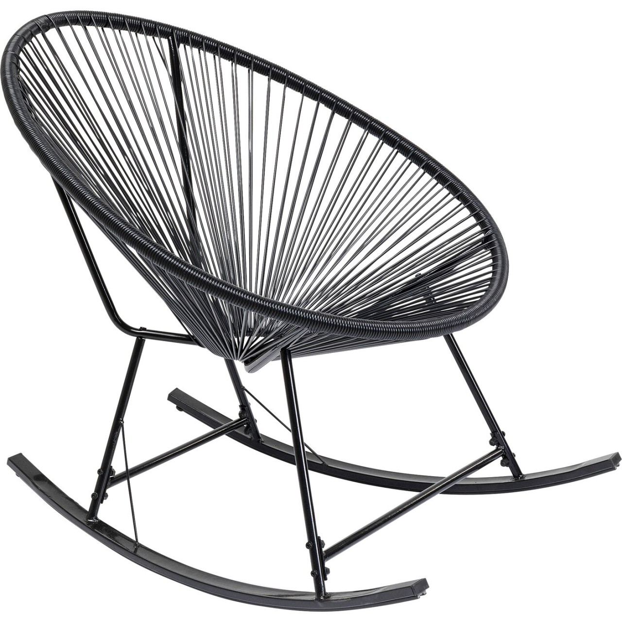 Rocking Chair Acapulco Mono Black | 4025621868729